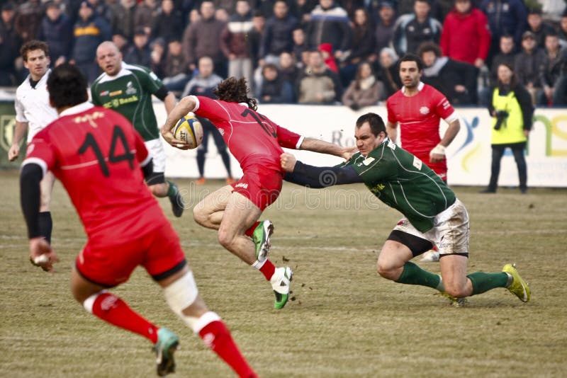 Rugby : Romania- Georgia editorial stock image. Image of ball - 23851394