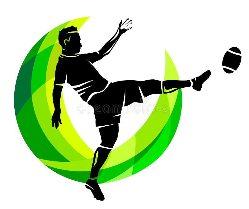 Rugby Sport Logo with Horse in Vector Quality. Stock Vector ...