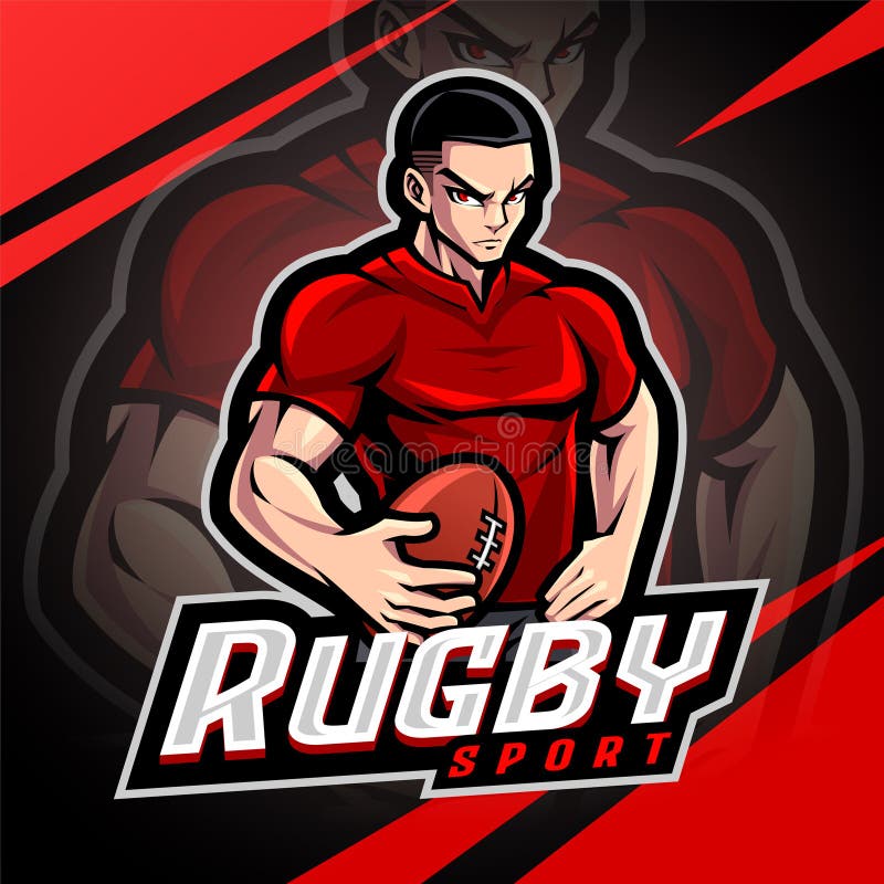 Rugby Player Logo Rugby League Samoa