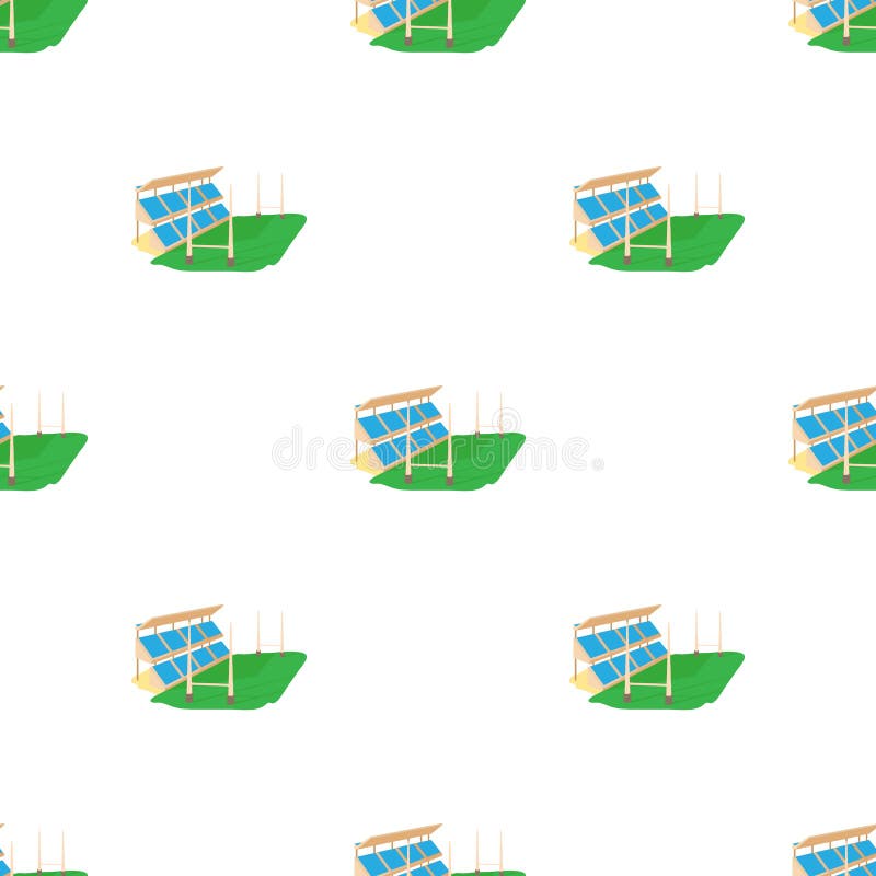 Rugby Stadium Pattern Seamless Vector Stock Vector - Illustration of ...