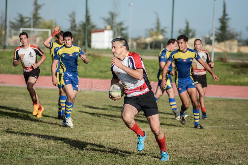 Rugby Teamwork Team Moment Effort Editorial Stock Photo - Image of ...