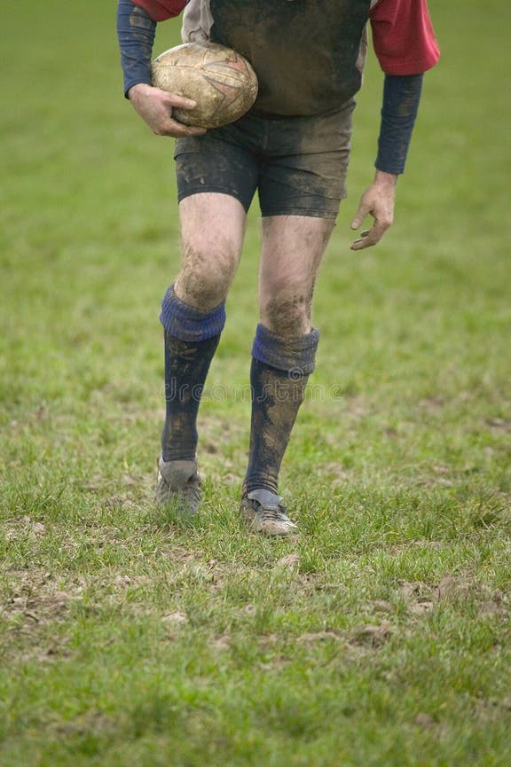 Rugby Tee stock photo. Image of league, kick, rugby, muddy - 1771884