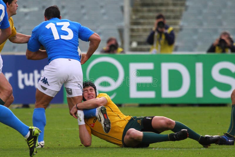 Rugby Test Match 2010: Italy Vs Australia Editorial Photo - Image of ...