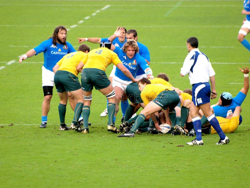 Rugby Test Match 2010: Italy Vs Australia Editorial Photography - Image ...