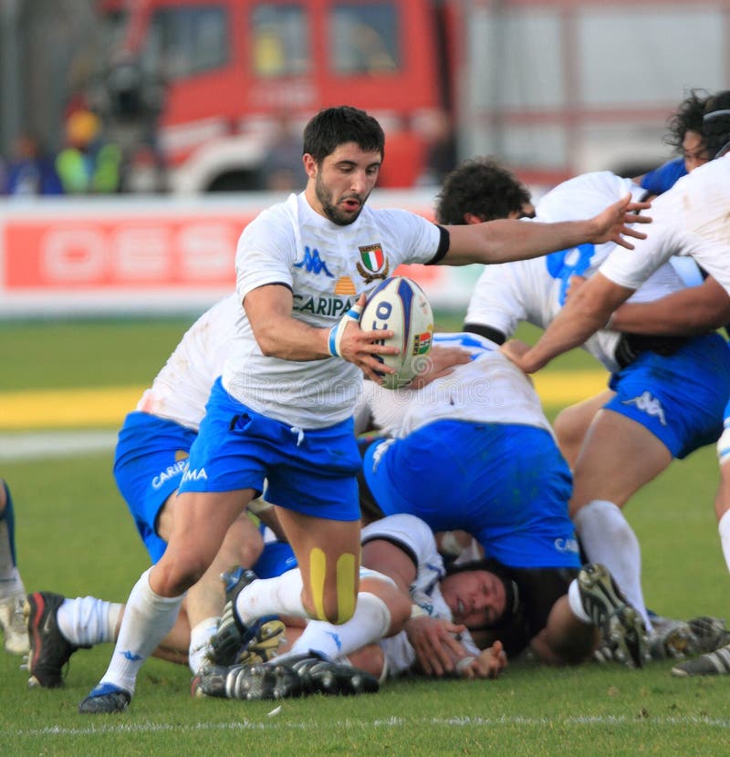 Rugby Test Match 2010: Italy Vs Australia Editorial Stock Image - Image ...