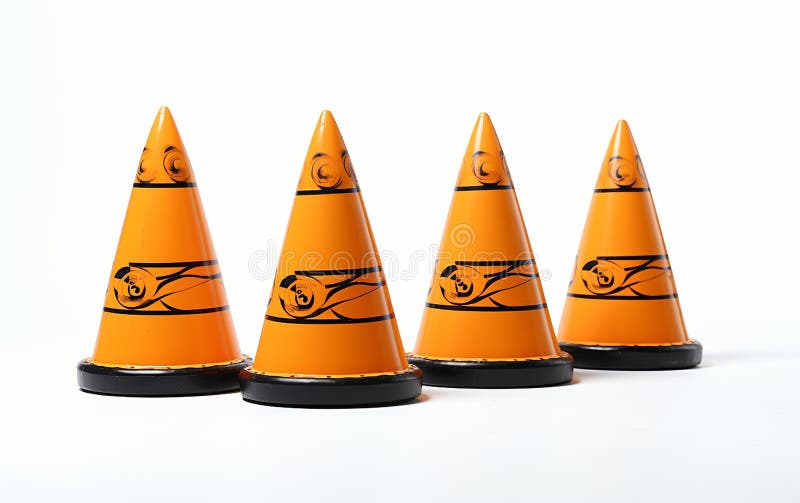 Rugby Training Cones Set stock image. Image of practice - 344559385