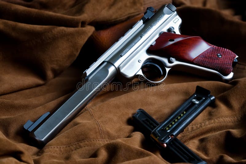 Ruger Mark III editorial stock image. Image of weapon - 20352649