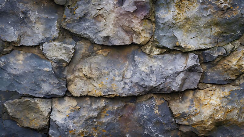 Rugged and Aged Stone Texture. Copy Space Stock Illustration ...