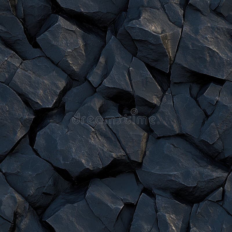 Rugged Black Stone Texture: Abstract Granite Surface Background Stock ...