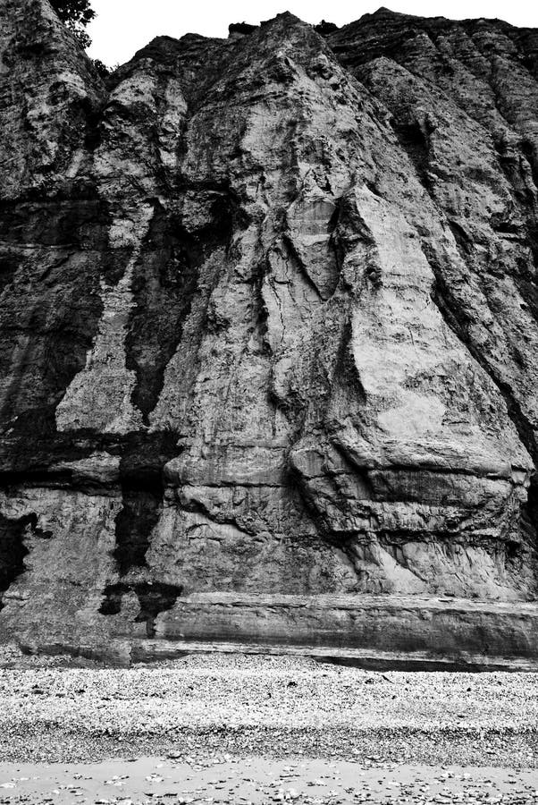 Rugged cliff face stock image. Image of beach, imposing - 11314087