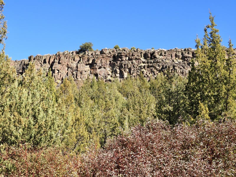 Basalt Cliff Trees Foreground Stock Photos - Free & Royalty-Free Stock ...