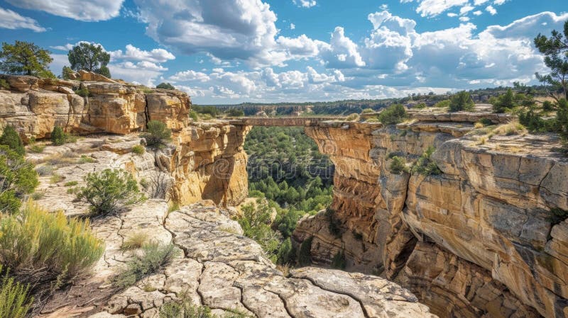 Adventurous Path through a Majestic Landscape Stock Image - Image of ...