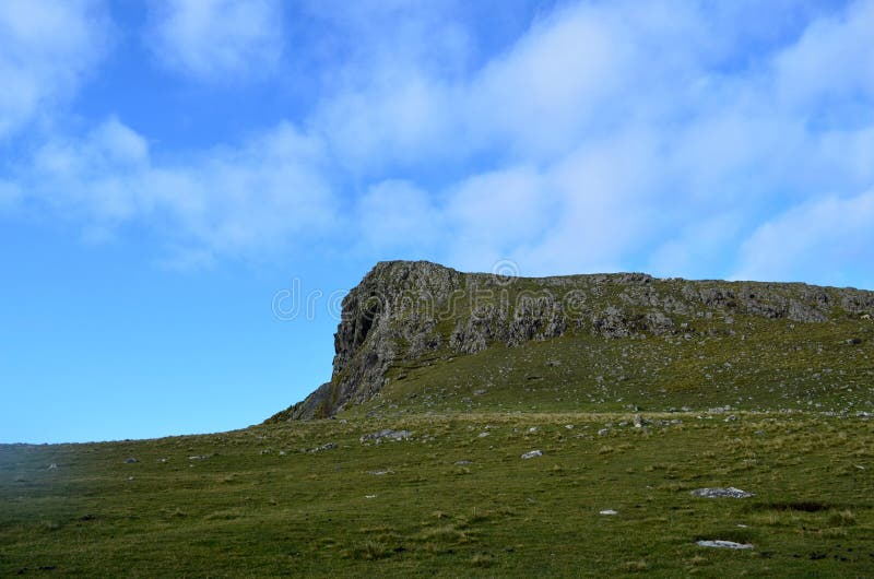 Rugged Cliffs and Landscape on Skye Scotland Stock Image - Image of ...