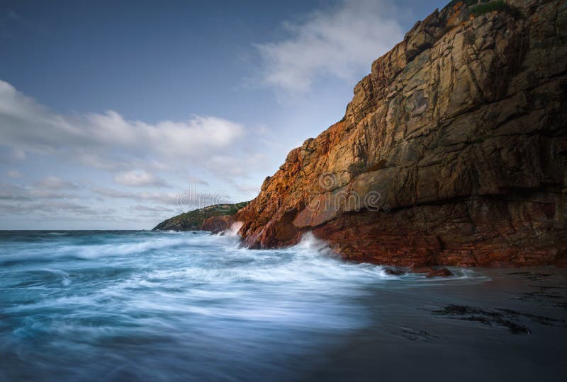 Rugged Cliffs stock image. Image of landscape, australia - 114021769
