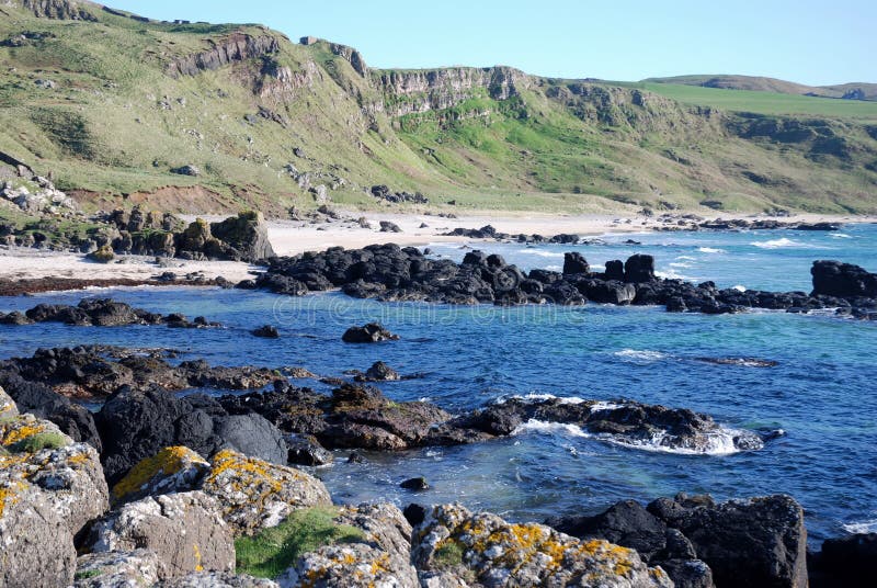 Sandymouth Beach , Stibb, Cornwall Uk Stock Image - Image of landscape ...