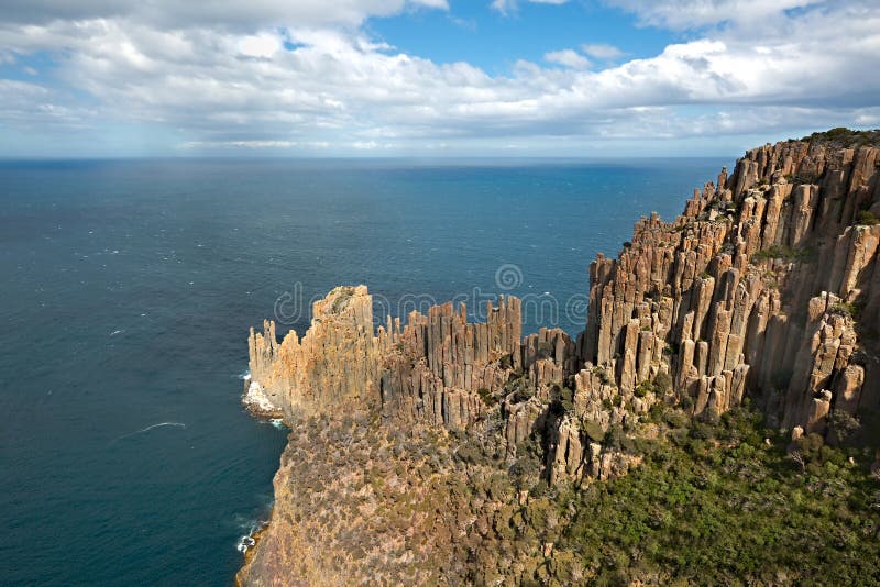 Rugged coastline cliffs stock photo. Image of landscape - 82294794