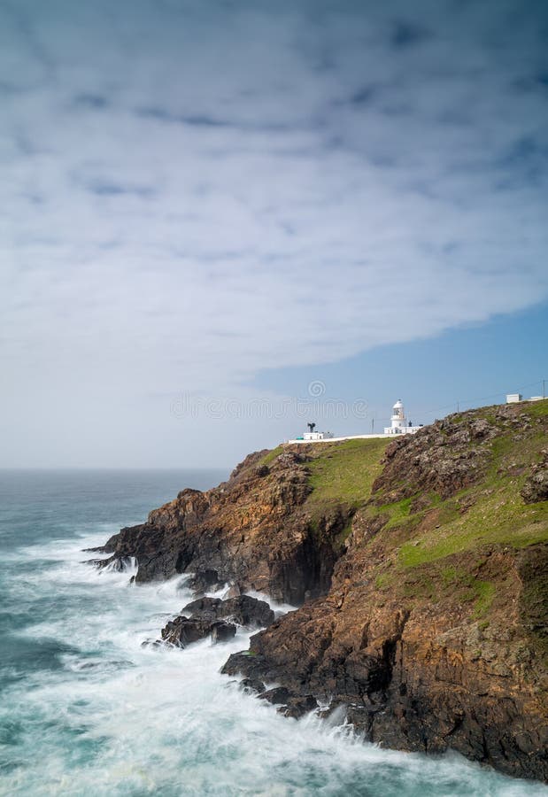 Rugged Coastline, Pendeen Point, Cornwall Stock Image - Image of ...