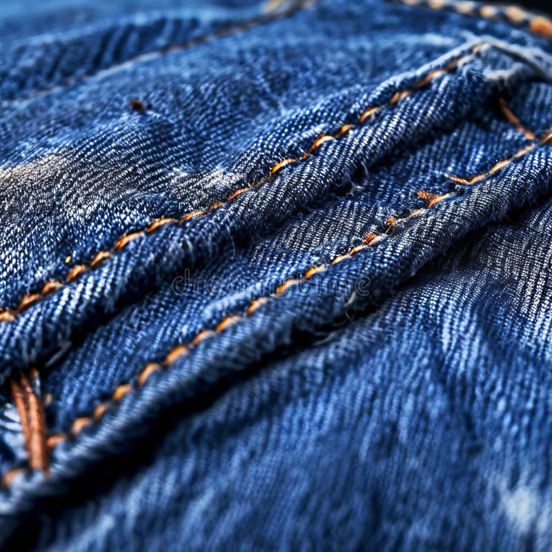 Rugged Denim Surface a Durable and Sturdy Surface with Stock ...