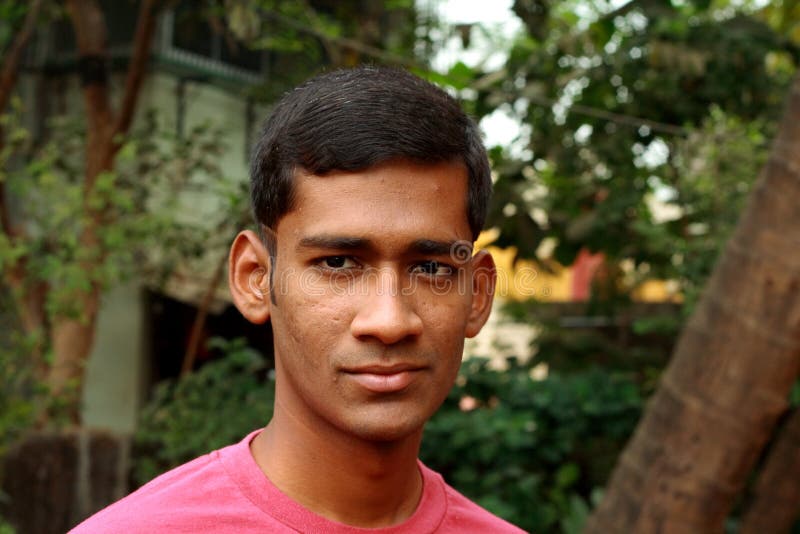 Rugged face stock image. Image of portrait, dark, youth - 7570547