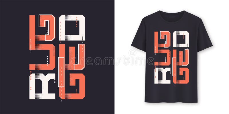 Rugged Graphic Modern T-shirt Vector Design, Typography Stock Vector ...