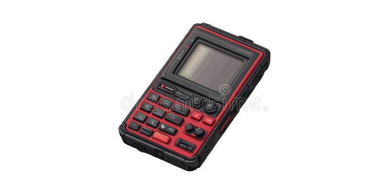 Rugged Handheld Device with Keypad and Screen. Portable Communication ...