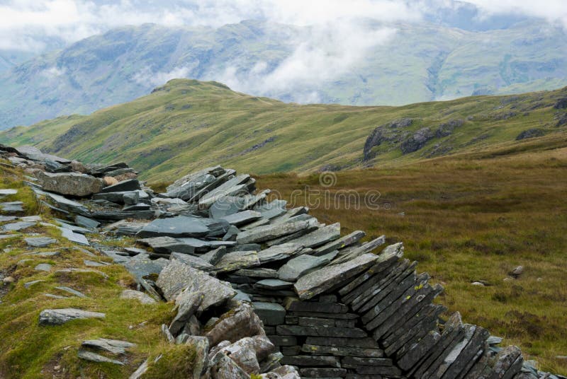 Rugged Landscape stock image. Image of peak, lake, hiking - 35271219