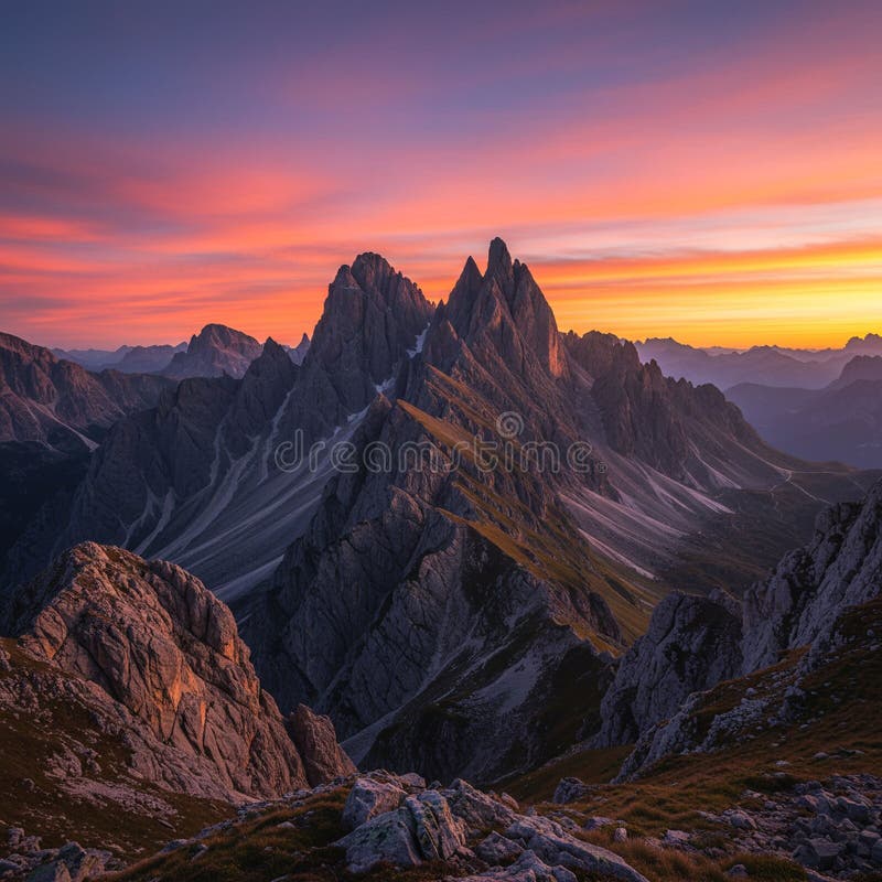 Jagged Pointed Summits Stock Illustrations – 9 Jagged Pointed Summits ...