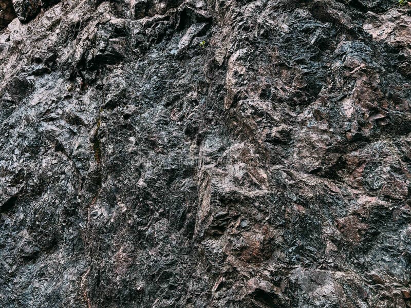 Rugged Natural Rock Surface with Texture and Organic Patterns in ...