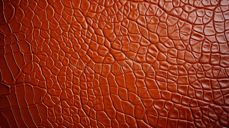 Rugged Red Leather Close Up of a Rough Textured Surface Stock ...