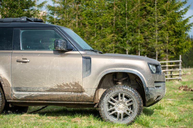 Rugged Ride: Off-Road Challenge in the Wilderness Stock Image - Image ...