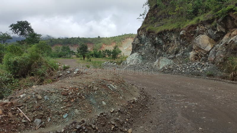 Rugged road stock image. Image of dwell, transport, road - 10506417