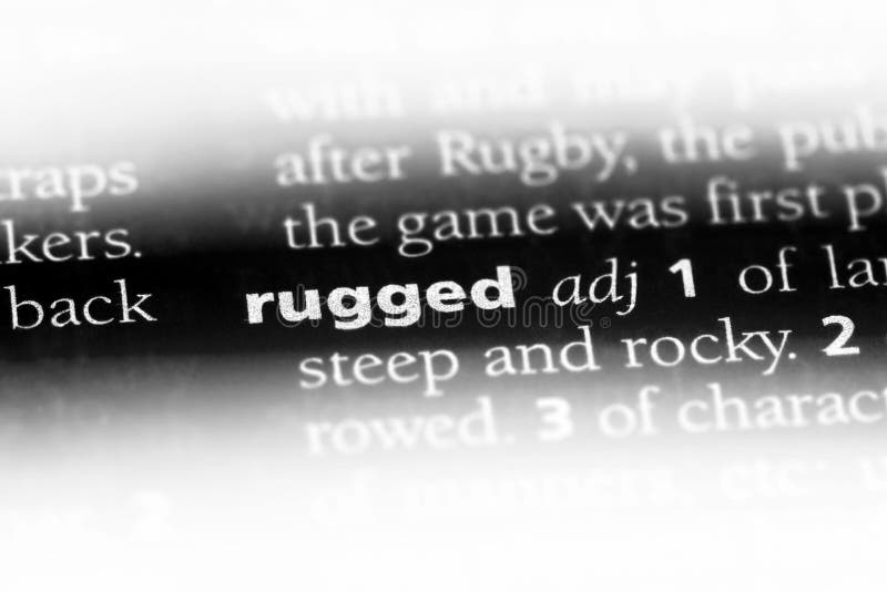 Rugged stock photo. Image of writing, text, paper, info - 126615876