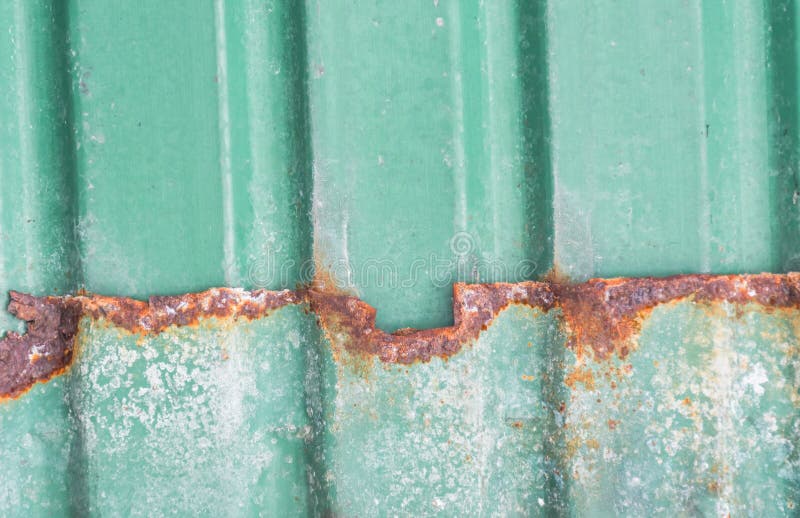 Ruggine su acciaio fotografia stock. Immagine di chiusura - 56255488
