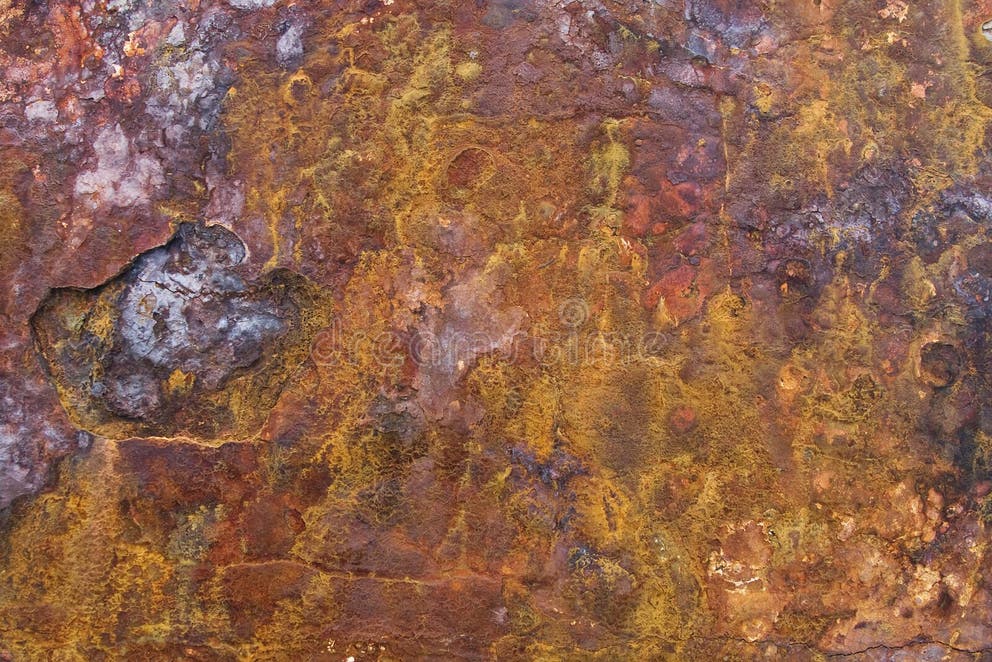 Ruggine E Corrosione Colorate Immagine Stock - Immagine di ruggine ...