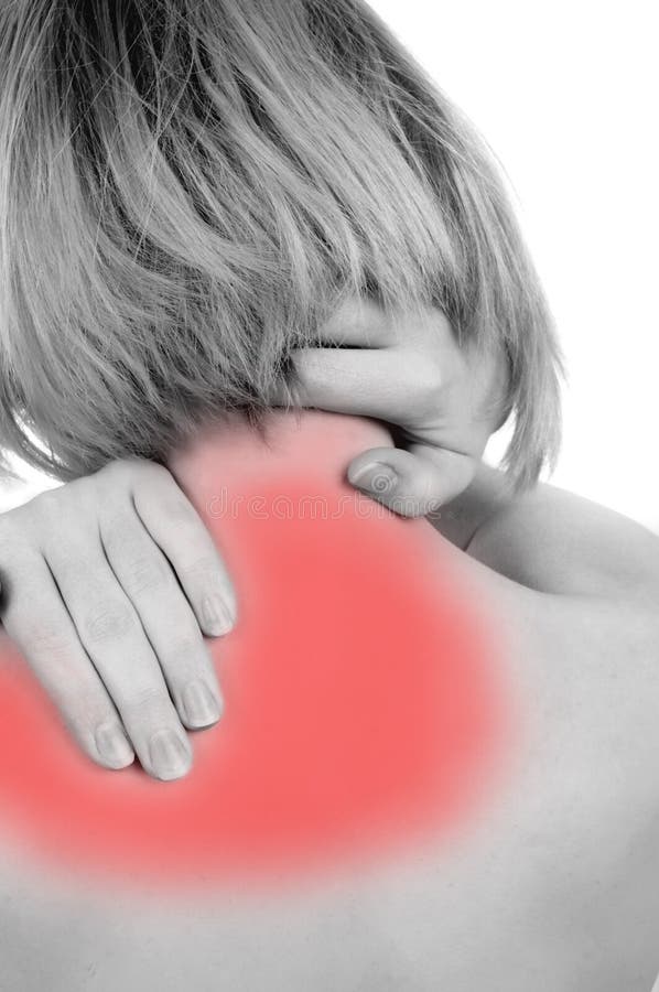 Rugpijn stock afbeelding. Image of gezondheid, zorg, spanning - 24993179