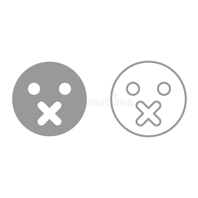 Netter Ruhe Emoticon, Emoji, Smiley - Vector Illustration Vektor ...