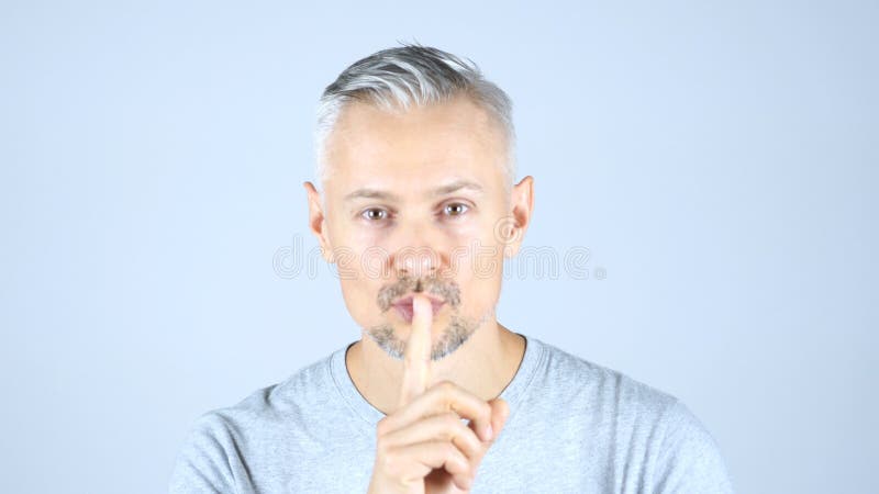 Ruhe Geste Durch Mittelalter Mann Stockbild Bild Von Grau Geschäft