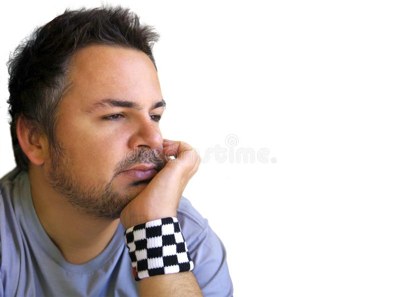 Ruhiger Mann stockbild. Bild von gesicht, kühl, herr, alleine - 3802517