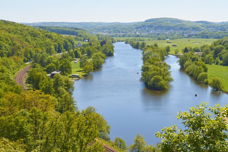Ruhr area stock image. Image of tree, outdoor, valley - 116015981