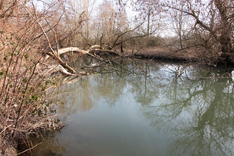 Ruhr River. Essen, Environment. Stock Photo - Image of clouds, germany ...