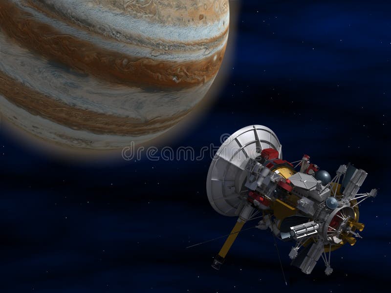 Ruimtevaartuig. stock illustratie. Illustration of kosmos - 24091937