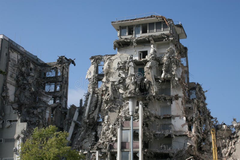 Ruin stock image. Image of concrete, offices, building - 1519513