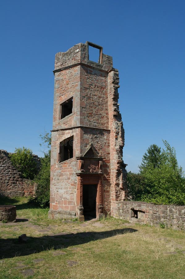 Ruin stock image. Image of castle, nice, destroyed, amazing - 93400445