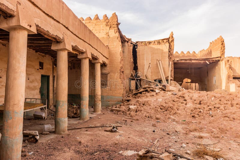 Ruin of an Old House in Ha Il, Saudi Arab Stock Photo - Image of ...