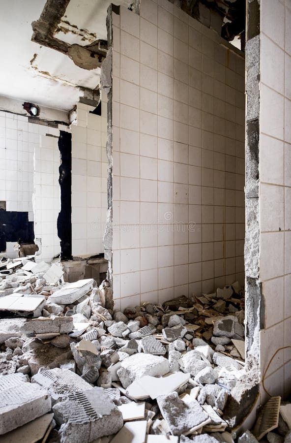 Ruin stock photo. Image of ruins, dark, destroyed, urban - 58853170