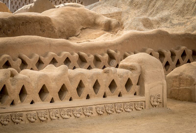 Ruinas Antiguas De Chan Chan - Trujillo, Perú Foto de archivo - Imagen ...