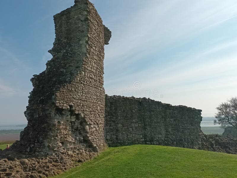 Ruinas De Castillo De Hadleigh King 1360 1370 Foto de archivo - Imagen ...