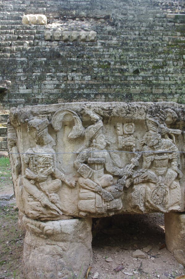 Ruinas de Copan foto de archivo. Imagen de copan, ruinas - 40868774