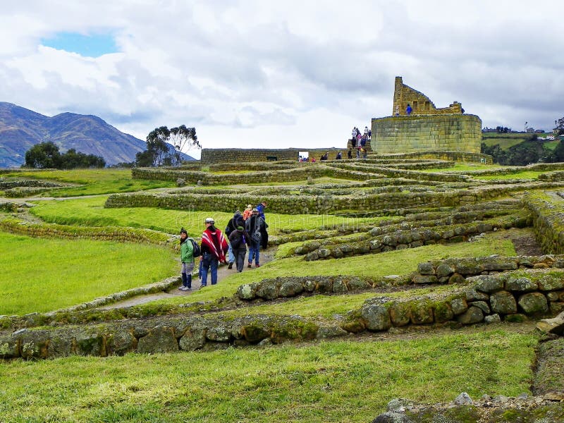 Ruinas De Ingapirca, Provincia De Canar, Ecuador Imagen de archivo ...