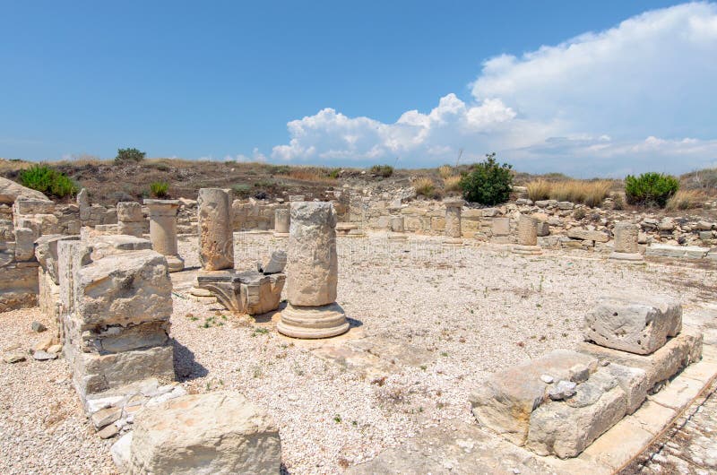 Ruinas De La Ciudad Antigua En Paphos En Chipre Imagen de archivo ... Ruinas De La Ciudad Antigua En Paphos En Chipre Imagen de archivo ...
